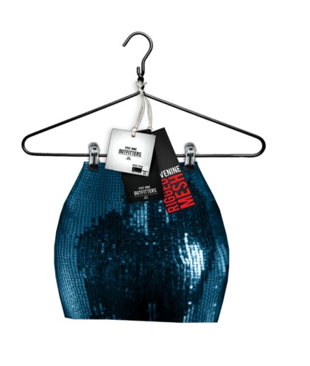 Second Life Marketplace - .: vive nine :. Sparkling Sequince Mini - Blue