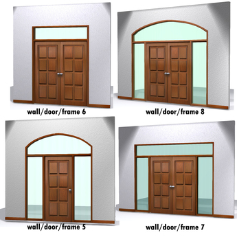 Second Life Marketplace - [MESH] Door 1[1 land impact]