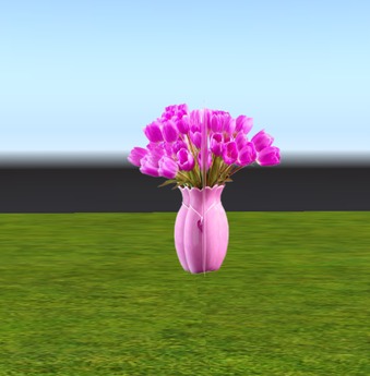 Second Life Marketplace - L&B Light Purple Tulip Arrangement