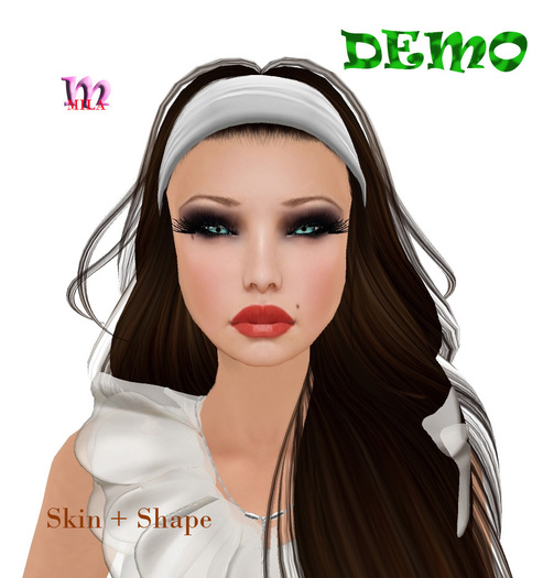 Second Life Marketplace - _Mila_DEMO- skin+shapes "Ksenia"