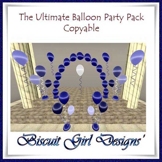 Second Life Marketplace - The Ultimate Balloon Party Pack ~ 6 Super ...