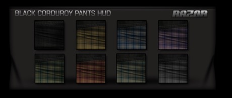 Second Life Marketplace - =Razorblade Jacket= Hoon Faded Cords ...