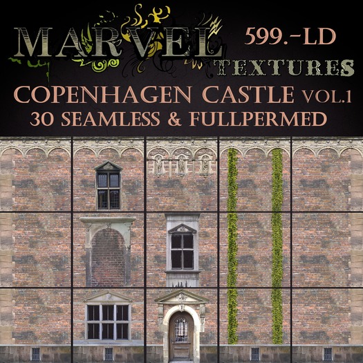 Second Life Marketplace - Marvel "Copenhagen Castle vol.1" Exterior ...