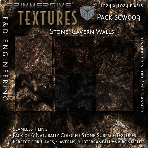 Second Life Marketplace - [SCW003] 6 Rough and Dark-Shaded Seamless ...