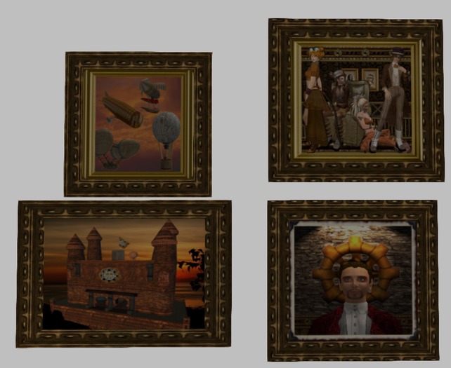 Second Life Marketplace - Second Life Steampunk Picture Art