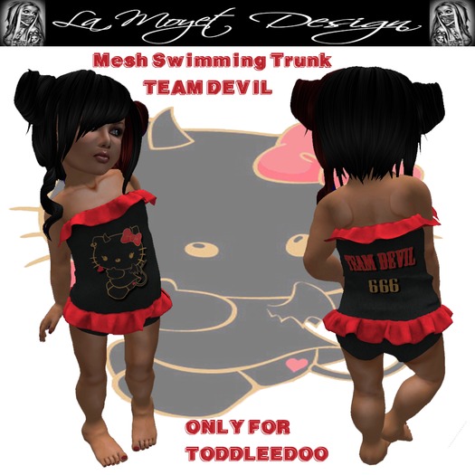 Second Life Marketplace - ~LM~Mesh Swimming Trunk [ Team Devil]