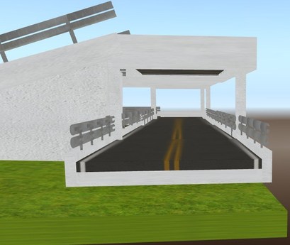 Second Life Marketplace - 8 Section Elevated Highway Road Double Level ...
