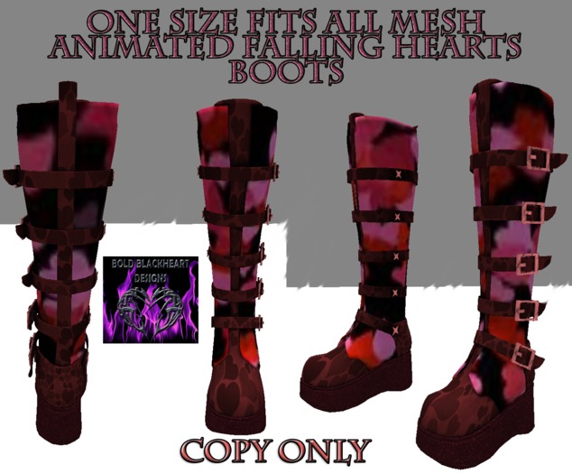 Second Life Marketplace - BBD - One Size Fits All Mesh Animated Falling ...