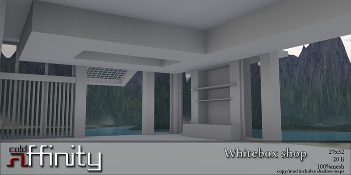 Second Life Marketplace - .:Affinity:. Whitebox Shop