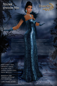 Second Life Marketplace - DANIELLE Niamh Prussian Blue