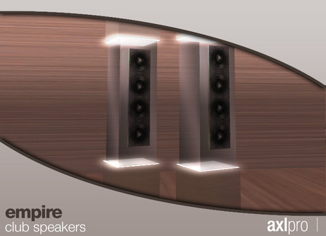 Second Life Marketplace - AXL pro box - Empire Dj Booth Classic and ...