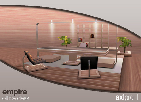 Second Life Marketplace - AXL pro box - Empire Office Desk