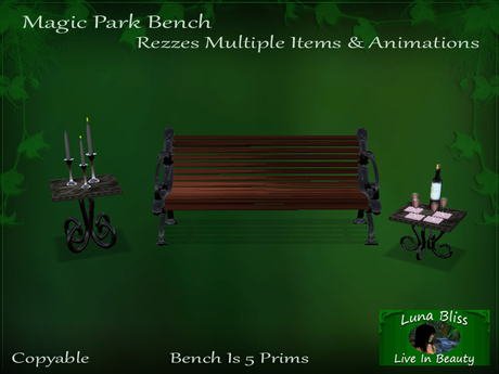 Second Life Marketplace - BlissWorlds Party In The Park Skybox