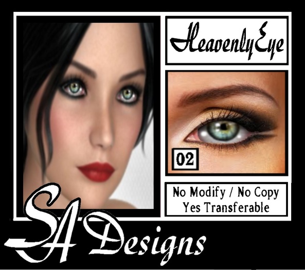 Second Life Marketplace - SA Designs - Heavenly Eye 02