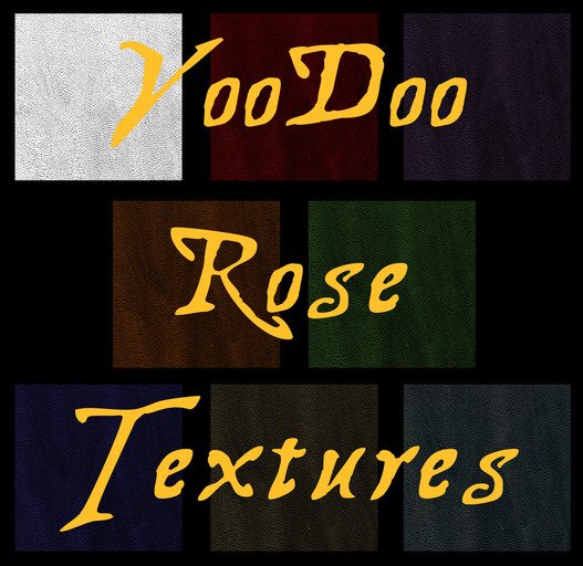 Second Life Marketplace - @~VooDoo Rose Textures~@ Leather