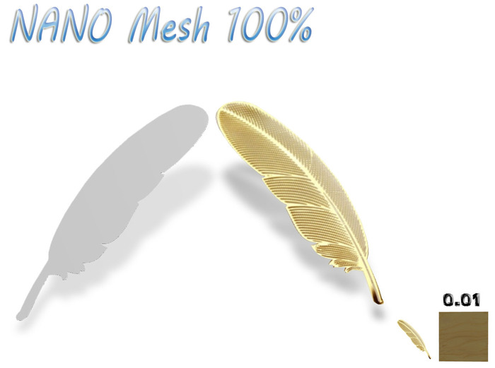 Second Life Marketplace - T-3D Creations [Feather NANO] MESH - Full Perm