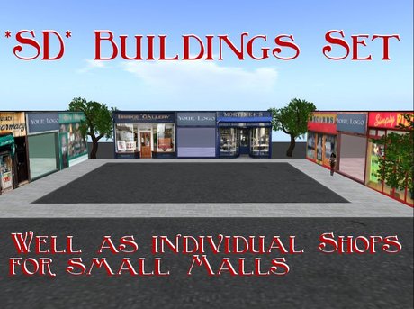 Second Life Marketplace - *SD* Buildings Set 1-3