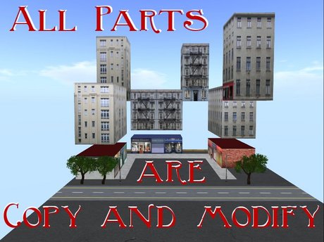 Second Life Marketplace - *SD* Buildings Set 1-3