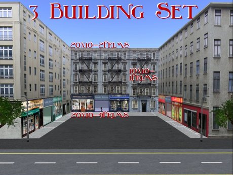 Second Life Marketplace - *SD* Buildings Set 1-3
