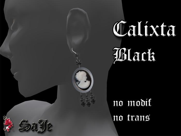 Second Life Marketplace - *SaJe* Calixta black