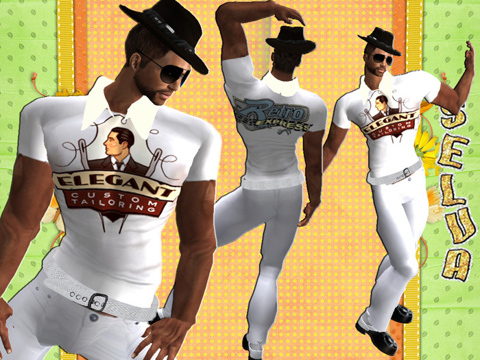 Second Life Marketplace - "selva desings costumes"RETRO MALE OUTFIT