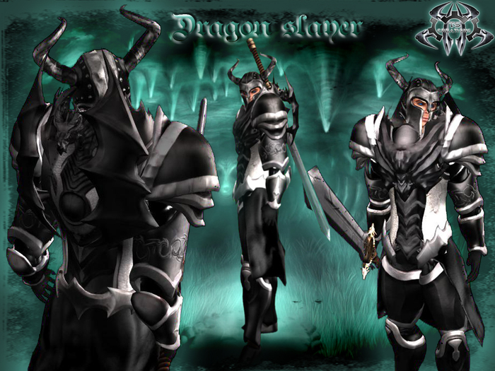 Second Life Marketplace - -{PROMO}- TSC-Dragon Slayer Black MESH