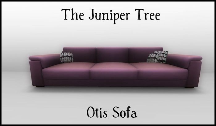 Second Life Marketplace - [The Juniper Tree] otis sofa mulberry