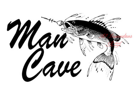 Second Life Marketplace - Man Cave Bass Wall Decal