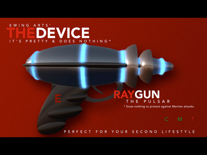 Second Life Marketplace - Ewing Arts Raygun - "The Pulsar"