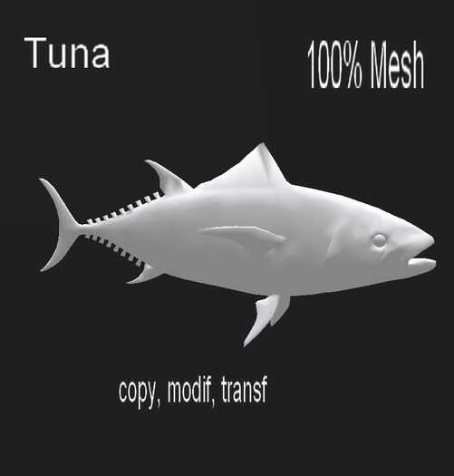 Second Life Marketplace - Tuna 100% Mesh ( Full Perm )