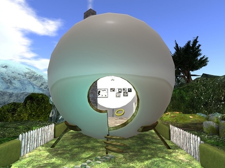 Second Life Marketplace - .pw. BOXED fantasy home sky platform