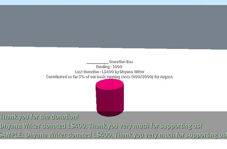 Second Life Marketplace - FUND RAISING FULL PERM SCRIPT