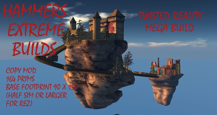 Second Life Marketplace - TWISTED REALITY **MEGA BUILD** *HXB*