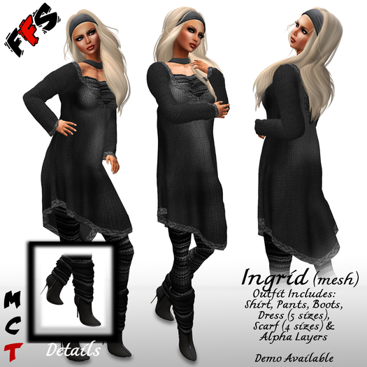 Second Life Marketplace - *FFS* Ingrid - Steel