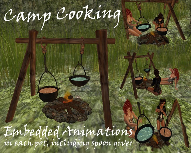 Second Life Marketplace - Camp Cooking