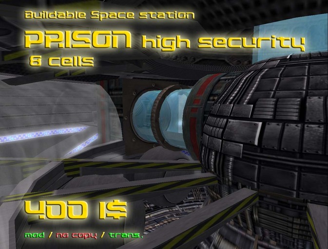Second Life Marketplace - Station Highsecu-prison