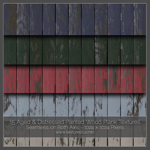 Second Life Marketplace - Textures R Us - 15 Seamless Distressed ...
