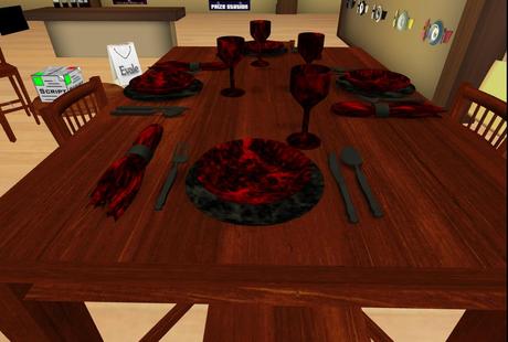 Second Life Marketplace - Vampire/Goth Dinnerware