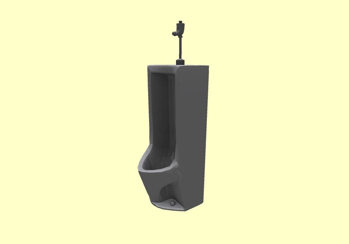 Second Life Marketplace - Urinal 9c Mesh Full Perm