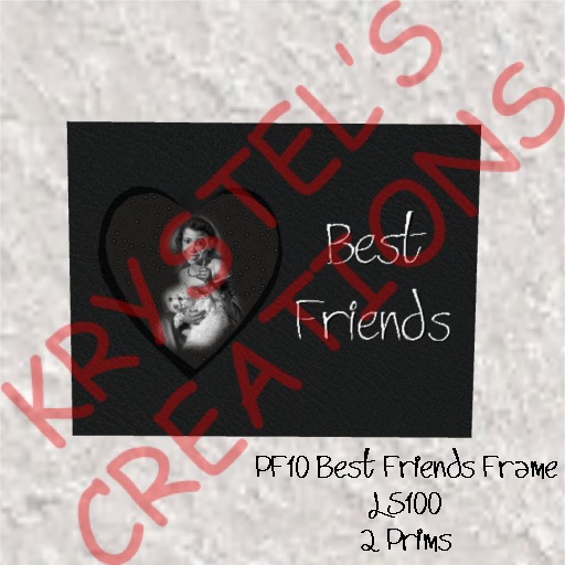 Second Life Marketplace - PF10 Best Friends Frame (Rezz Me)