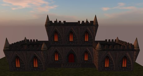 Second Life Marketplace - Vampire castle - gothic small manor (cca ...