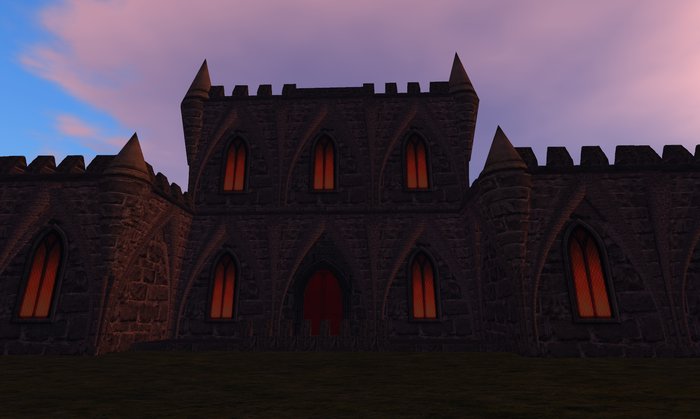 Second Life Marketplace - Vampire castle - gothic small manor (cca ...