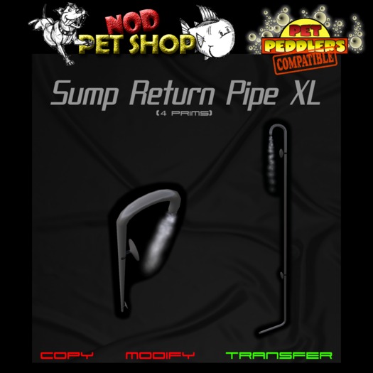 Second Life Marketplace - .::NL::. Sump Return Pipe XL