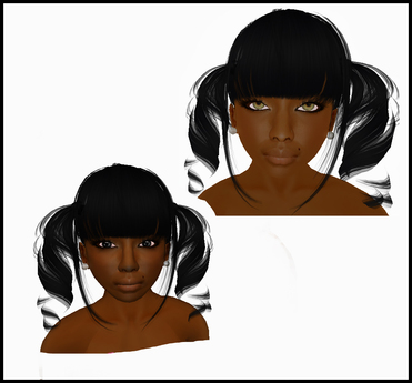 Second Life Marketplace - African Kid Female Avatar - Skin Dark Tone