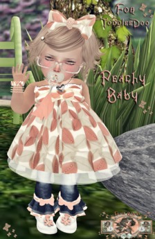 Second Life Marketplace - ..:: CutieBabys ::.. Peachy Baby for TD