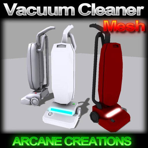 Second Life Marketplace - Mesh Vacuum Cleaner