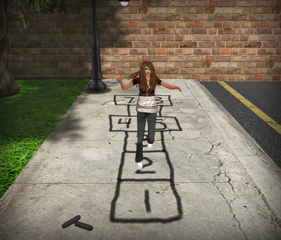 Second Life Marketplace - Hopscotch with Animation Hop Scotch Fun ...