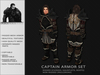 Second Life Marketplace - [Erebos] Captain Armor Set