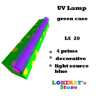 Second Life Marketplace - UV light green spotty