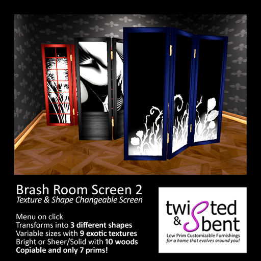 Second Life Marketplace - Over 20 Screens from 1 - T&B Shape/Texture Changing Brash Room Screen2